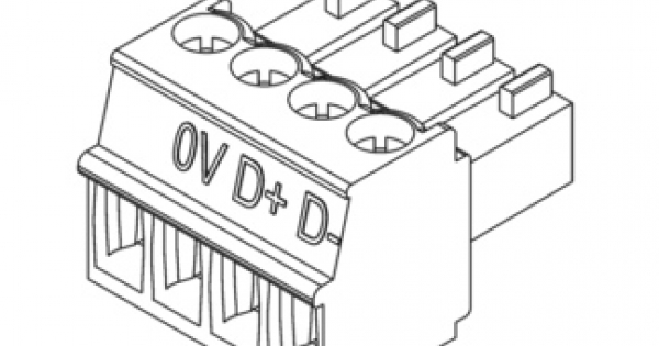 1070 system : 4-Pin Connector for 5600 SMART module (Each)