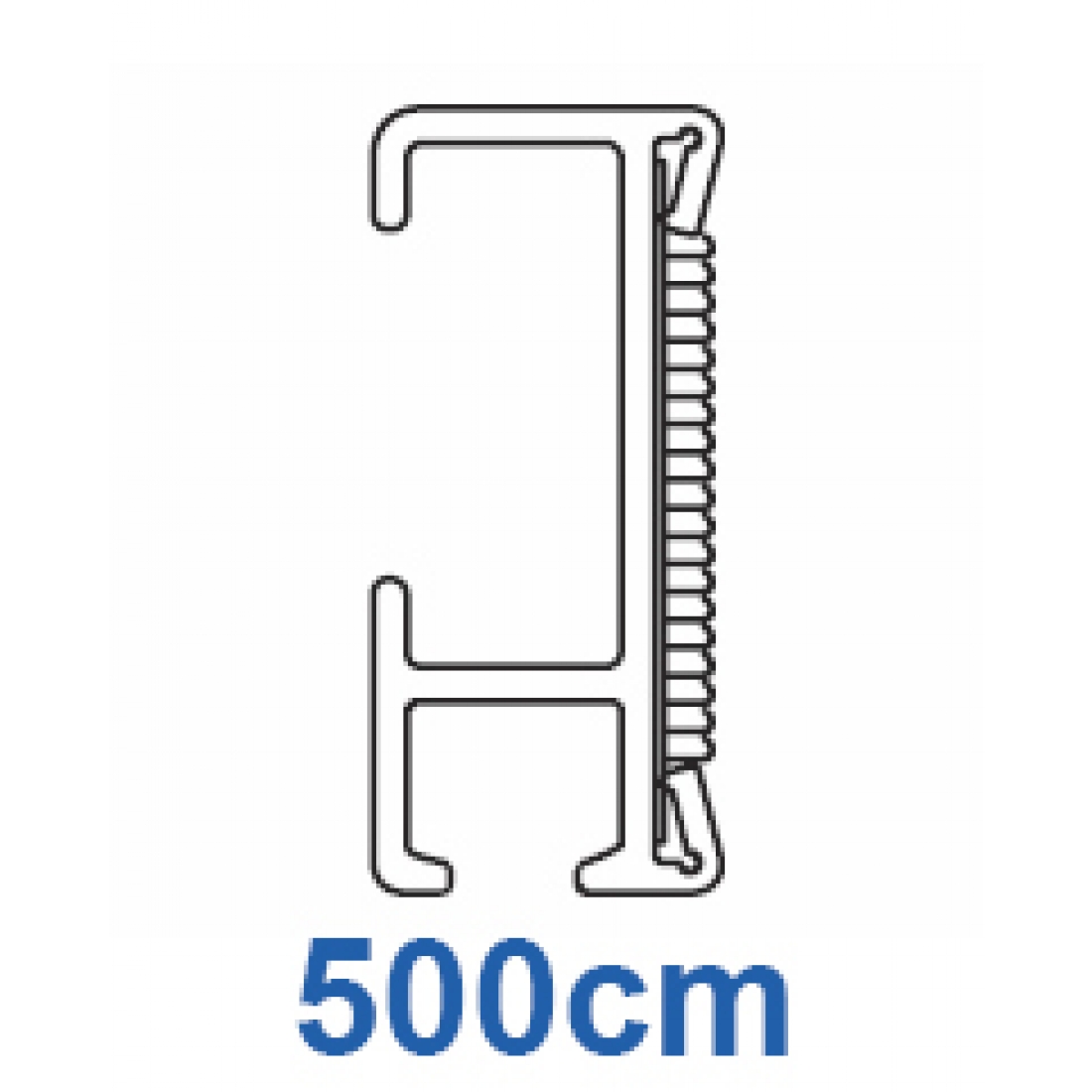 2116 Velcro profile Track ONLY (6 metre lengths only)