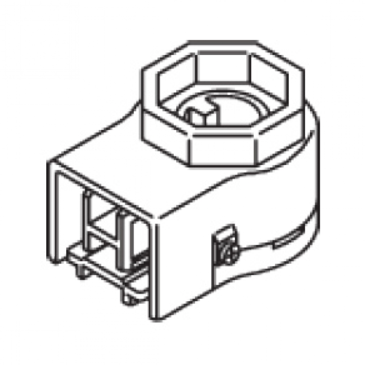 2195 system : Drive Endpiece White or Grey