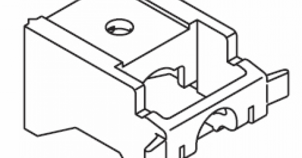 Universal nylon bracket (standard)