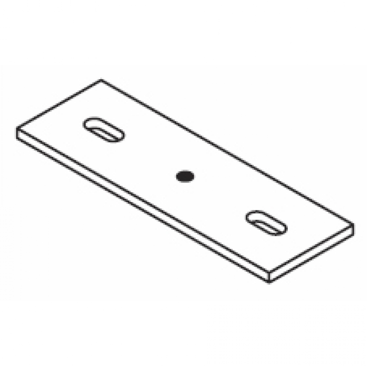 6200 system (Discontinued May 2019) : 2 hole fixing plate