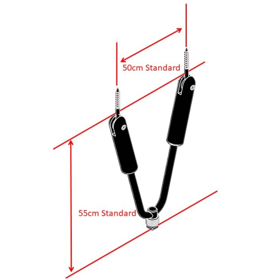 6100 Cubicle/Shower system : V-hanger