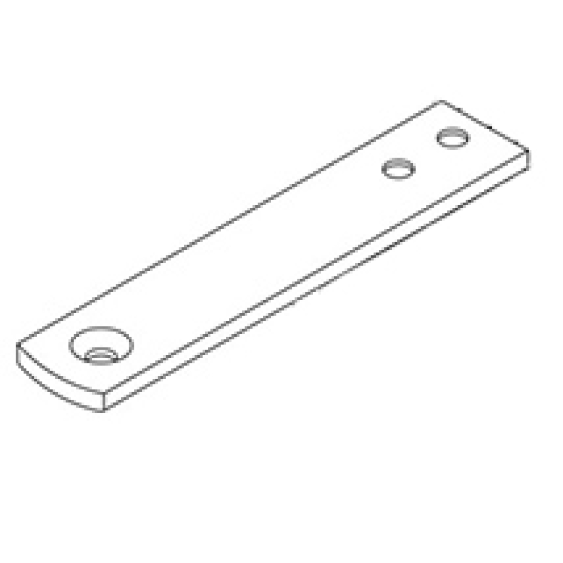 80mm Sliding Plate for adjustable Smart Fix Brackets