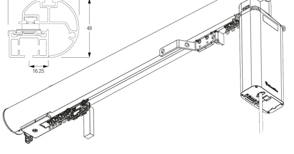 7650 (6150M) Metropole 50mm Electric