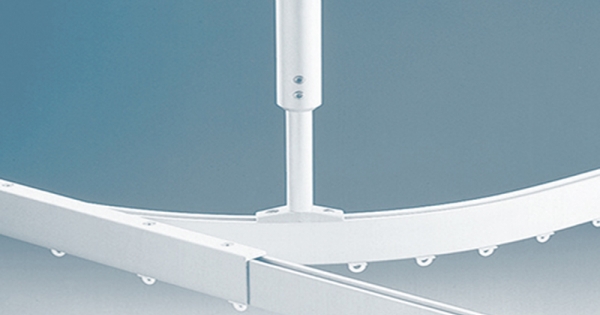 Cubicle Curtain Track System - Silent Gliss Systems | SG-S